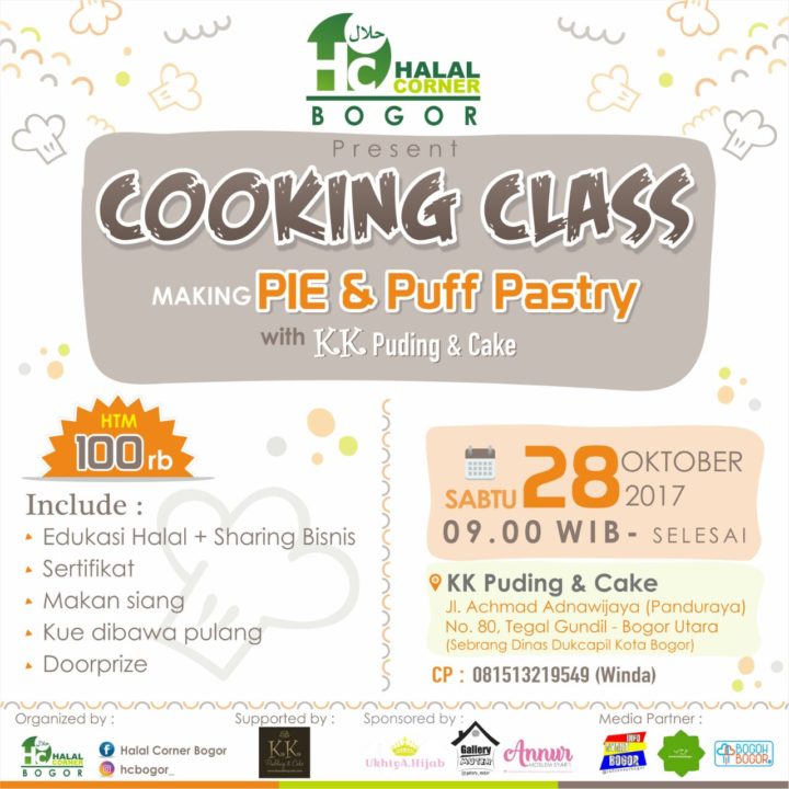 [:id]Halal Corner Bogor Akan Gelar “Halal Cooking Class” [:en]Halal ...